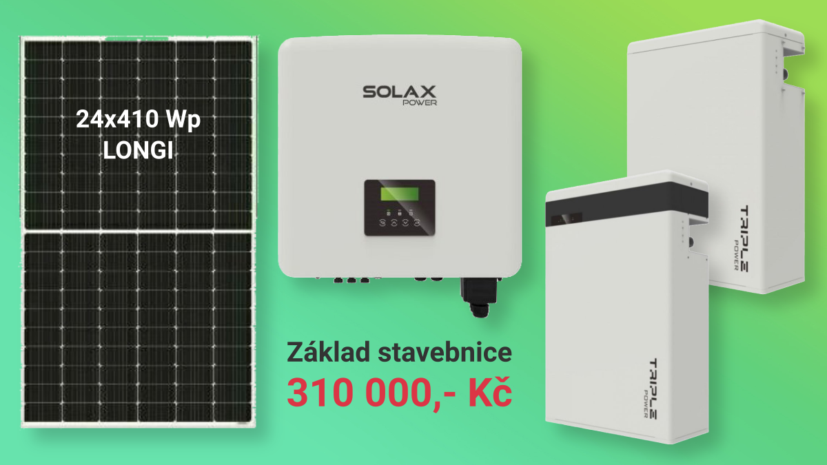 FVE SOLAX - akční nabídky | Obnovitelné zdroje energie | OZE SERVIS s.r.o.